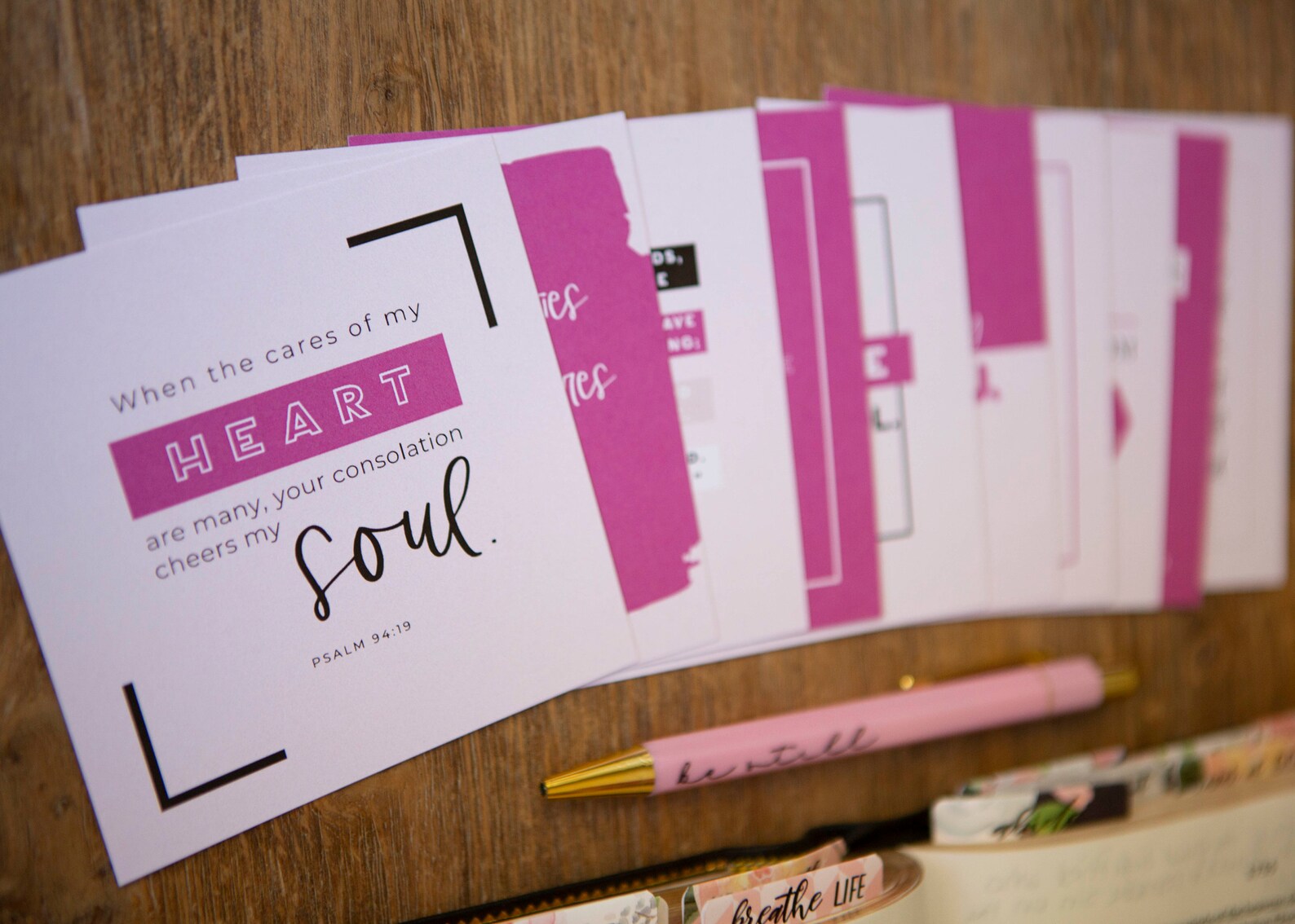 Verse Cards / Fearless Scripture Cards / Courage Bible Verse Cards ...