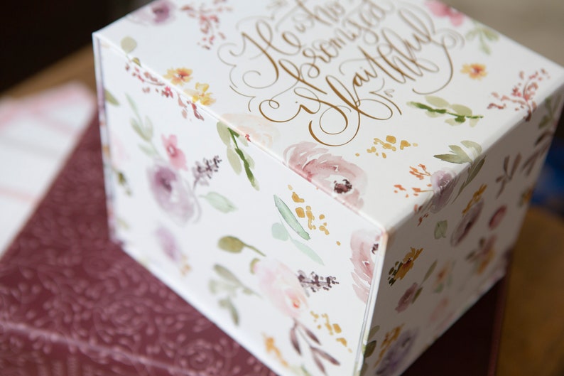 Scripture Card Box | Verse Card Box | Scripture Memory Card Box | Verse ...