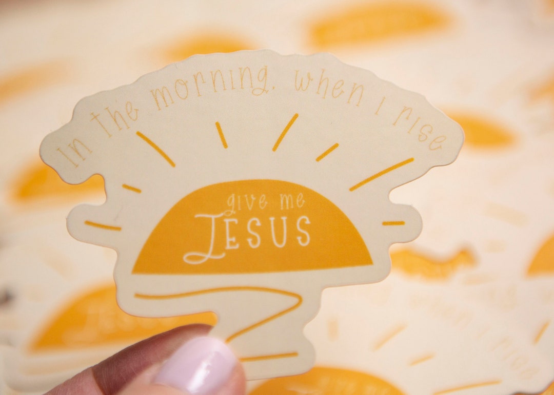 Vinyl Christian Stickers | Sunrise Christian Stickers | Waterproof ...