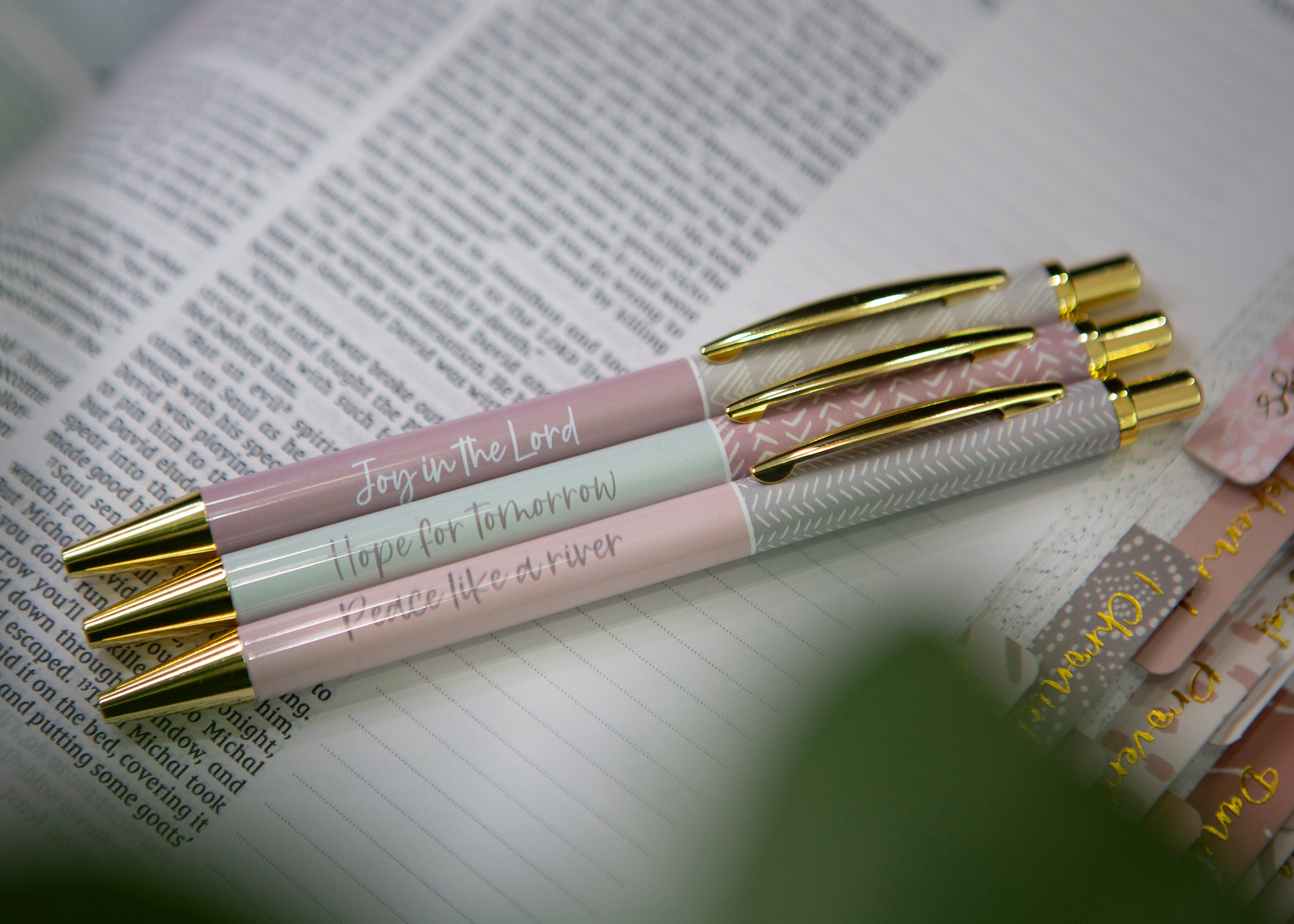 Bible Study Pens | Christian Pen Set | Bible Study Accessories ...