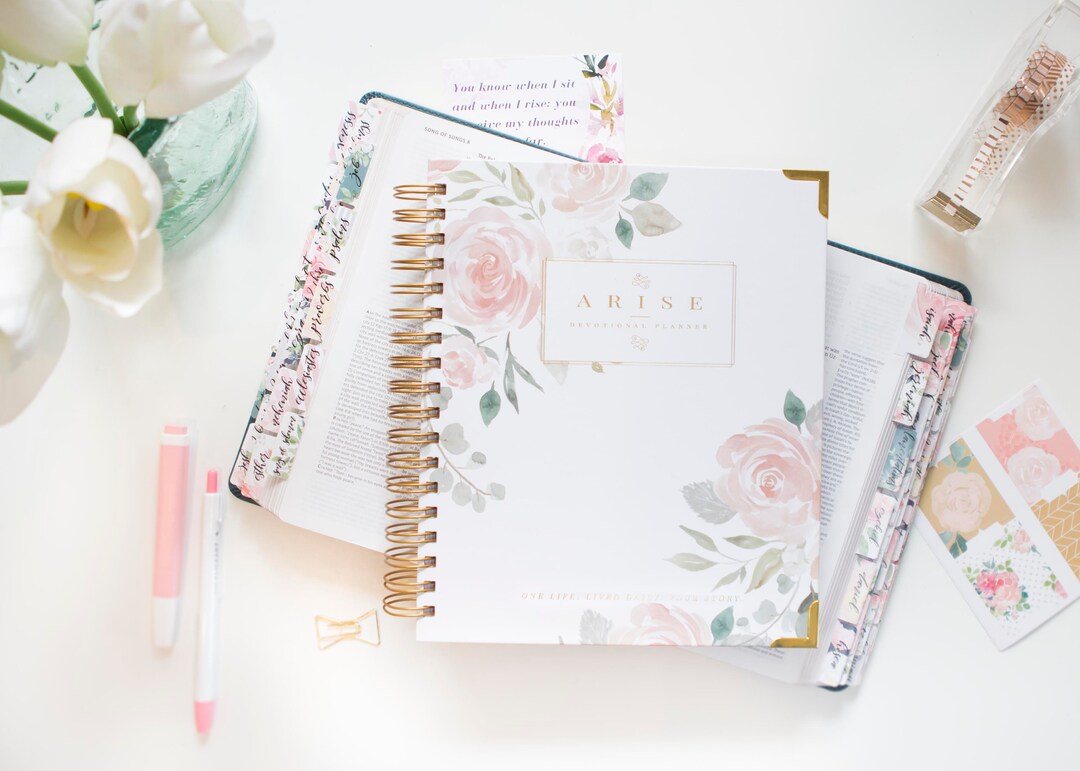 Devotional Planner / Christian Planner / Faith Planner / Bible - Etsy