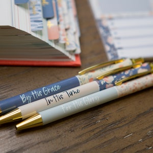 Christian Pen Set | Pens for Bible Study | Bible Study Accessories ...