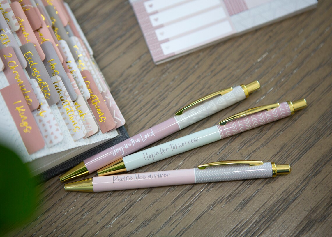 Bible Study Pens | Christian Pen Set | Bible Study Accessories ...