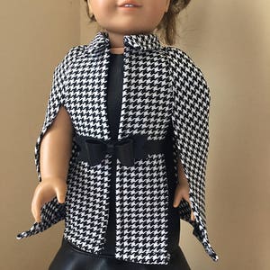 18 Inch Doll Cape Pattern, Cape Sewing Pattern, 18 Inch Doll Cape, Doll ...