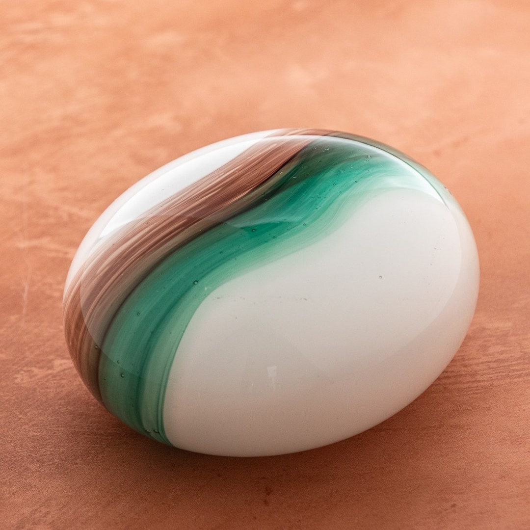 In the Landscape Memorial Pebble Keepsake Urn Keeps Ashes Safe - Etsy