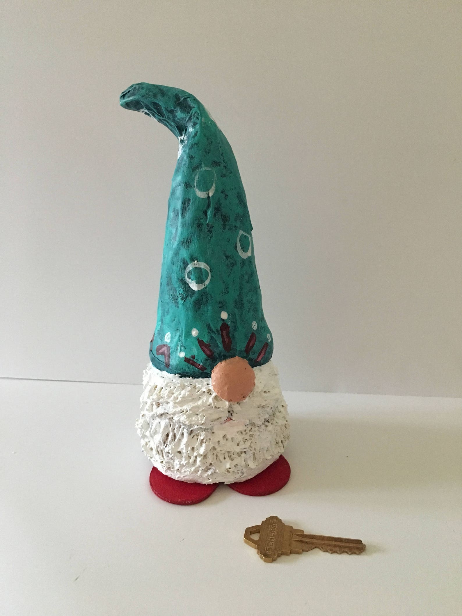 1214 Christmas Gnome: Paper Mache Christmas - Etsy