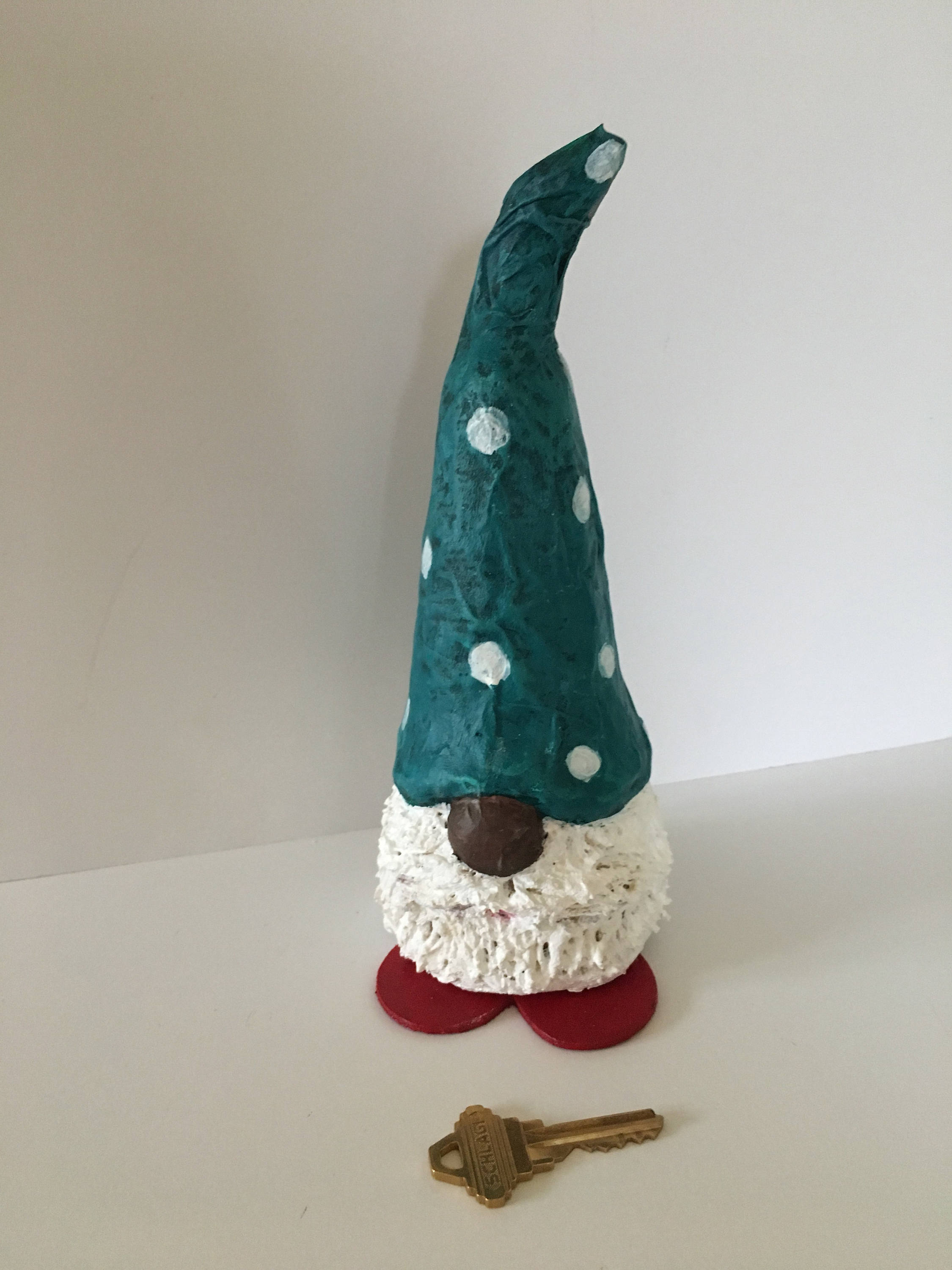 1214 Christmas Gnome: Paper Mache Christmas | Etsy