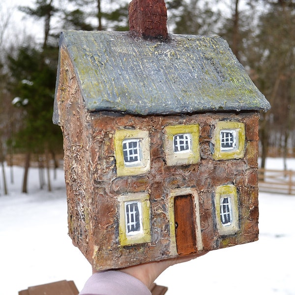 Paper Mache House - Etsy