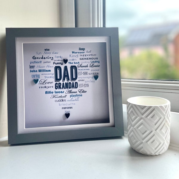 Personalised Box Frame - Etsy UK