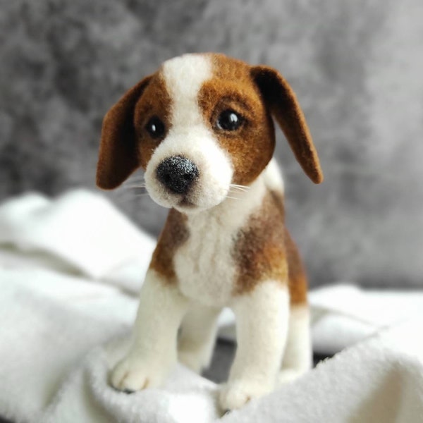 Needle Felted Puppy - Etsy