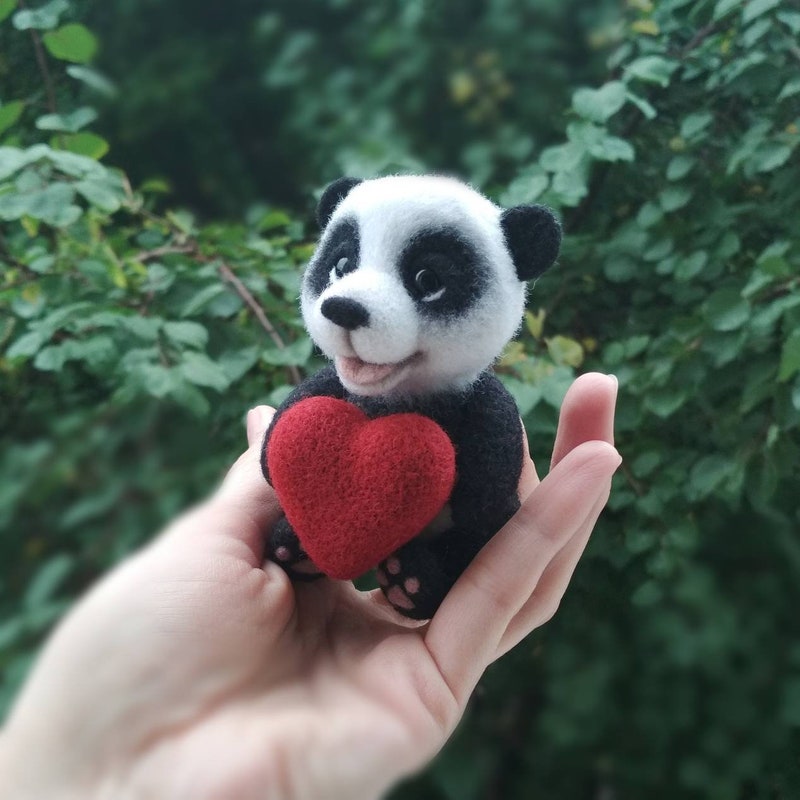 Felted Red Panda - Etsy