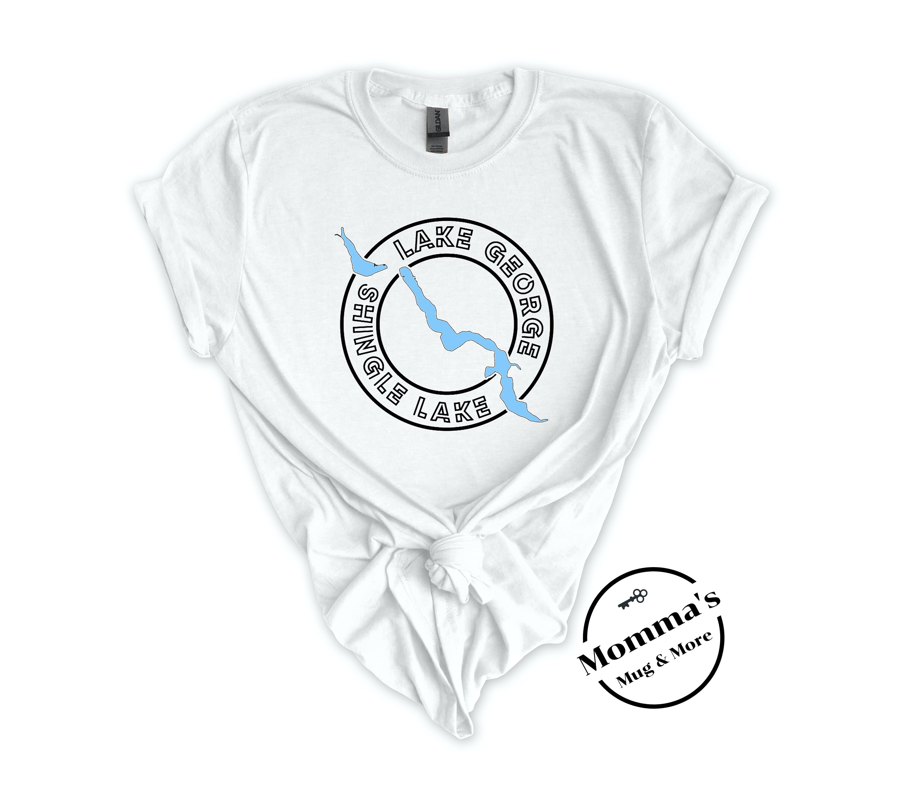 Lake George Tee, Shingle Lake Tee, Lake Life Tee, Michigan Tee, Cabin ...