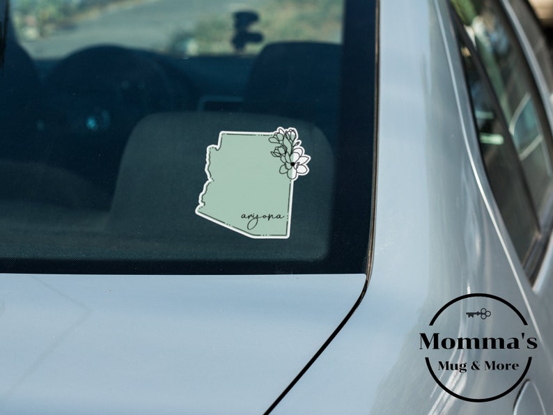 Car Decals, Full Color, Waterproof, Vinyl Stickers, State Love, USA, 50 ...