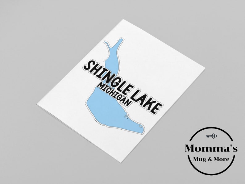Lake George Decal, Shingle Lake Decal, Full Color, Waterproof, Vinyl ...