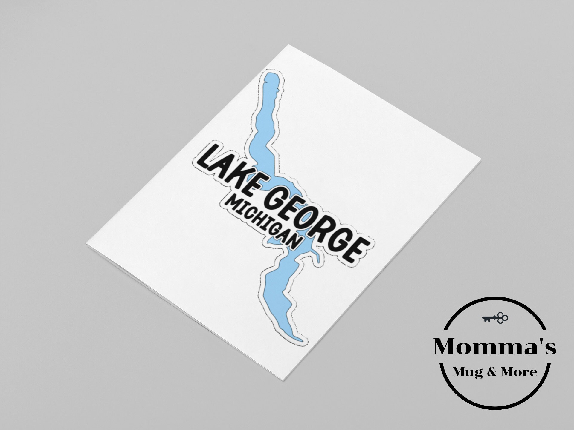 Lake George Decal, Shingle Lake Decal, Full Color, Waterproof, Vinyl ...