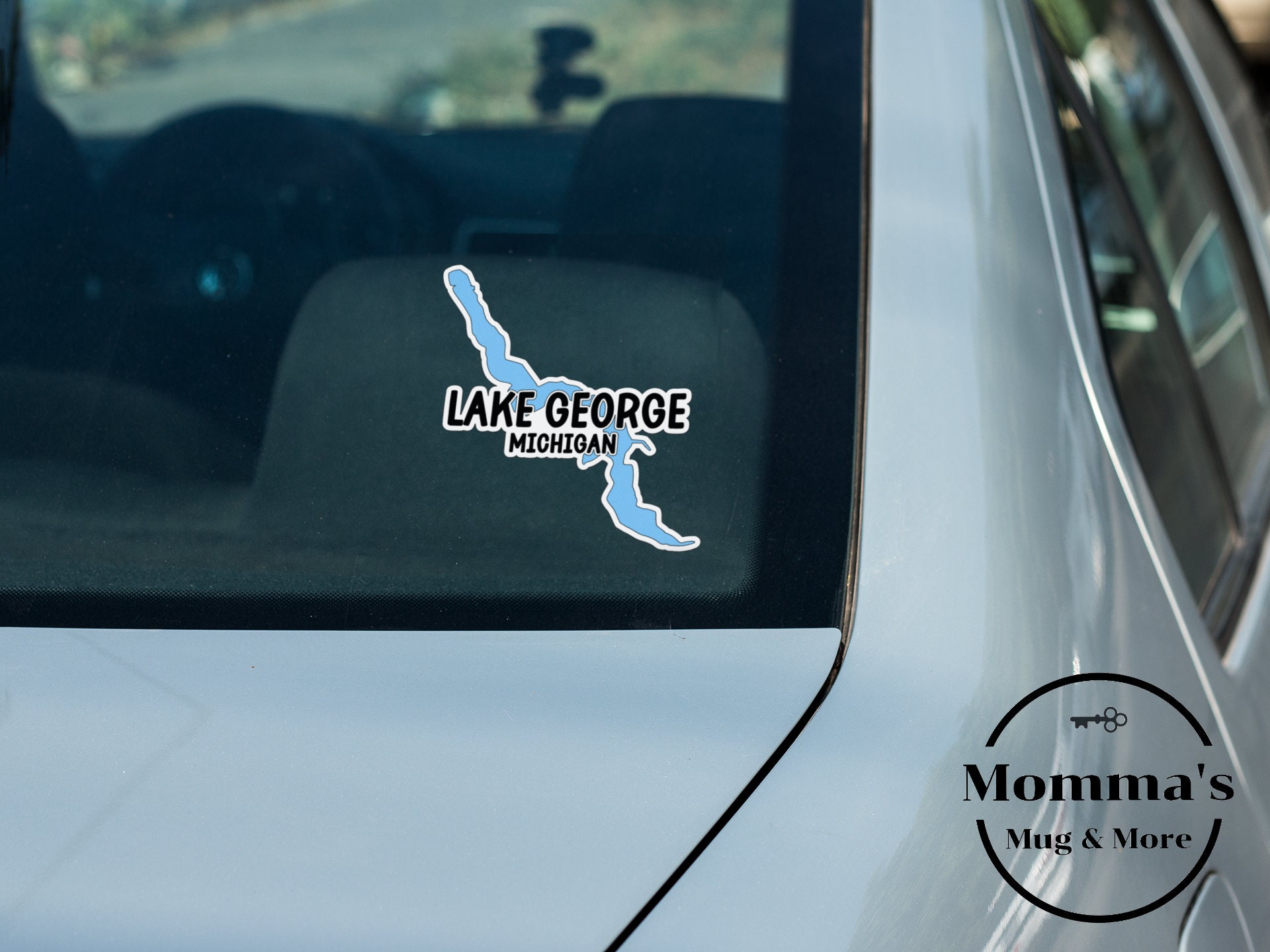 Lake George Decal, Shingle Lake Decal, Full Color, Waterproof, Vinyl ...