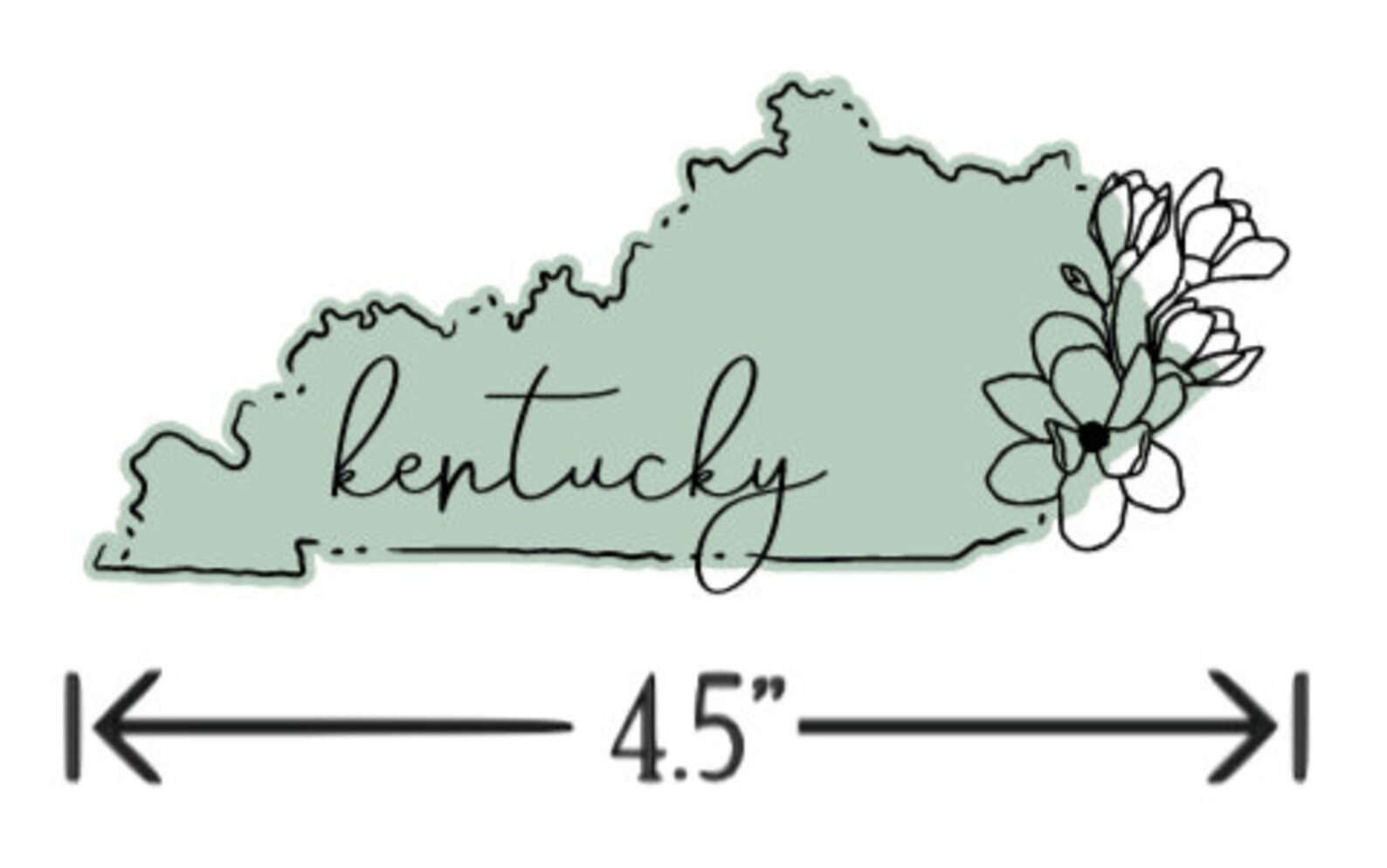 Car Decals, Full Color, Waterproof, Vinyl Stickers, State Love, USA, 50 ...