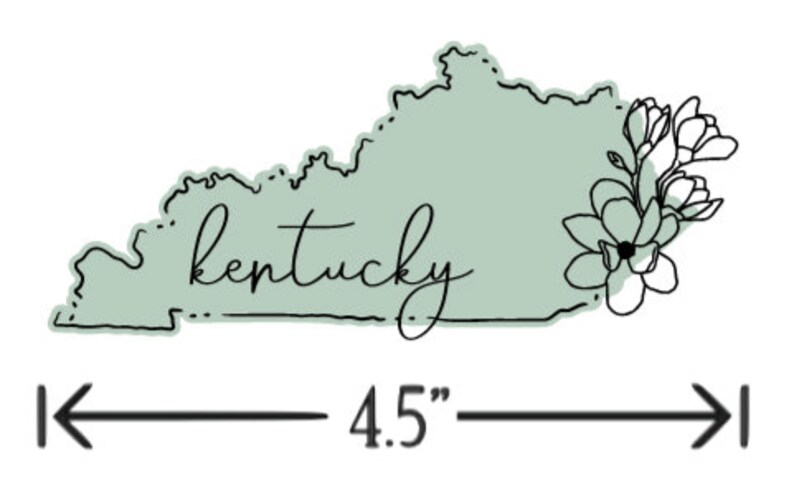 Car Decals, Full Color, Waterproof, Vinyl Stickers, State Love, USA, 50 ...