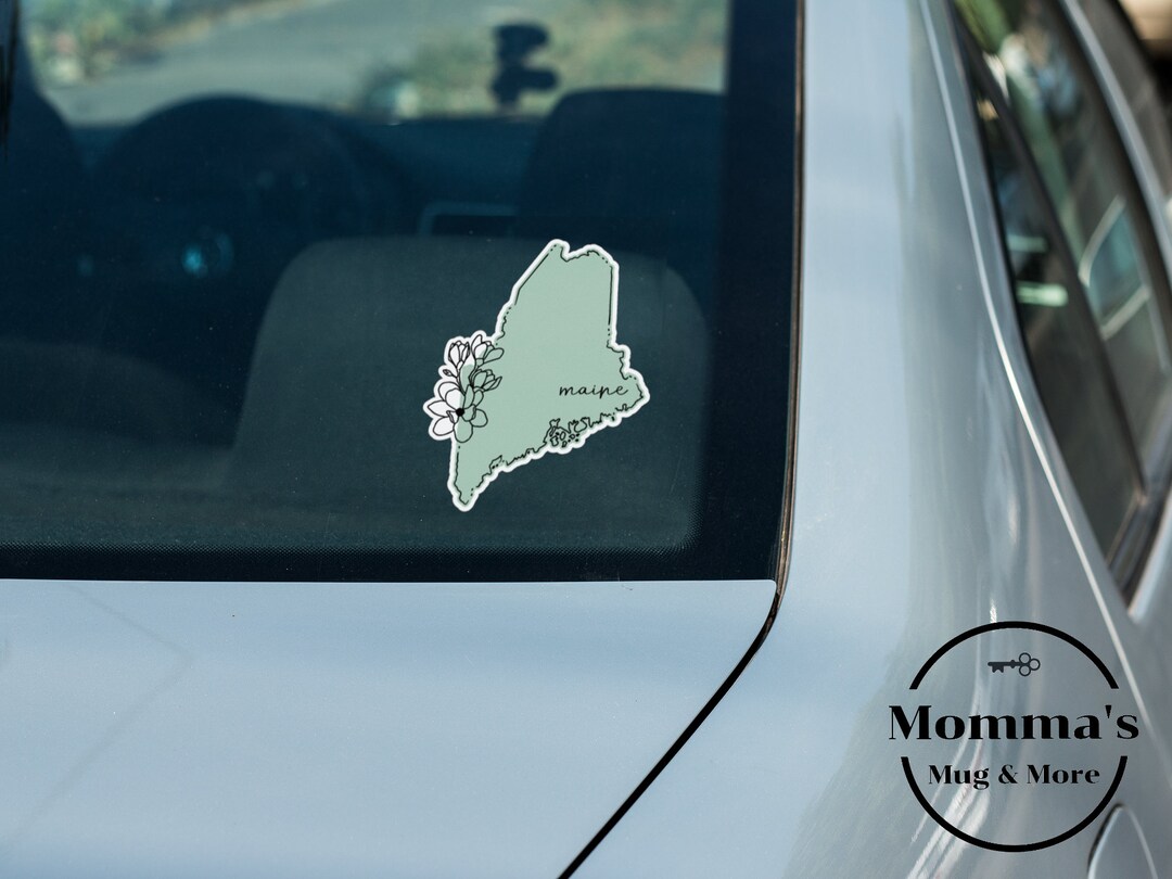 Car Decals, Full Color, Waterproof, Vinyl Stickers, State Love, USA, 50 ...