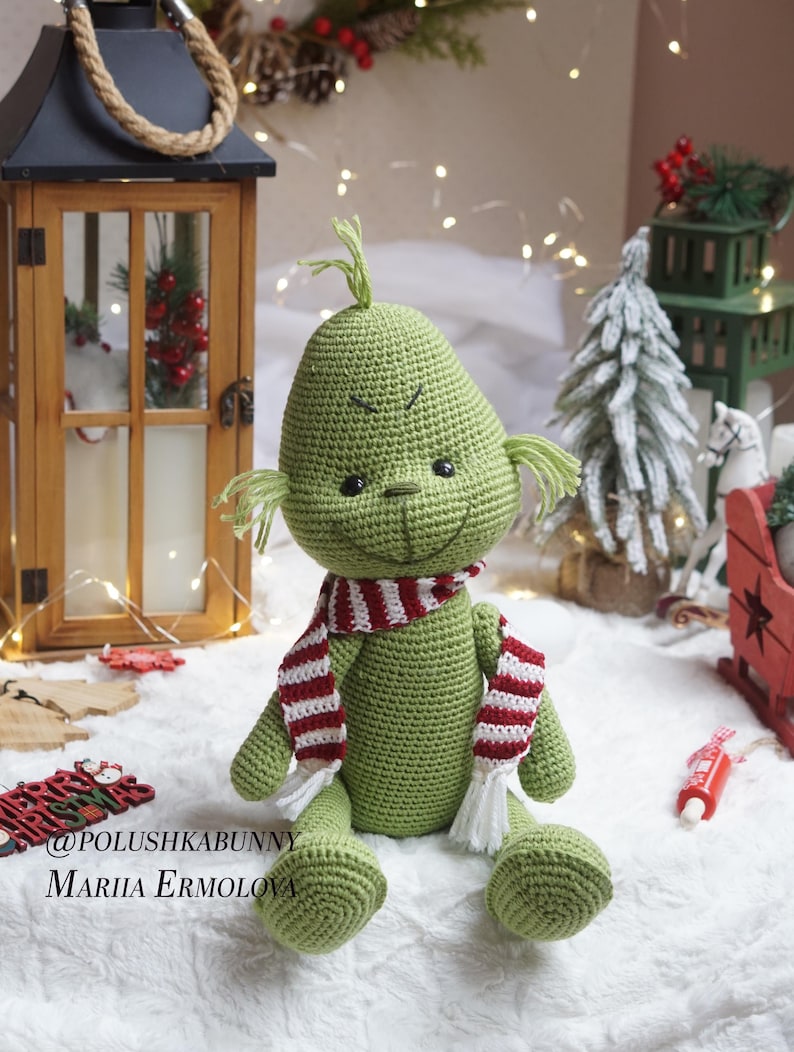 SET - Crochet GRINCH Pattern + OUTFIT - Crochet Patterns by ...