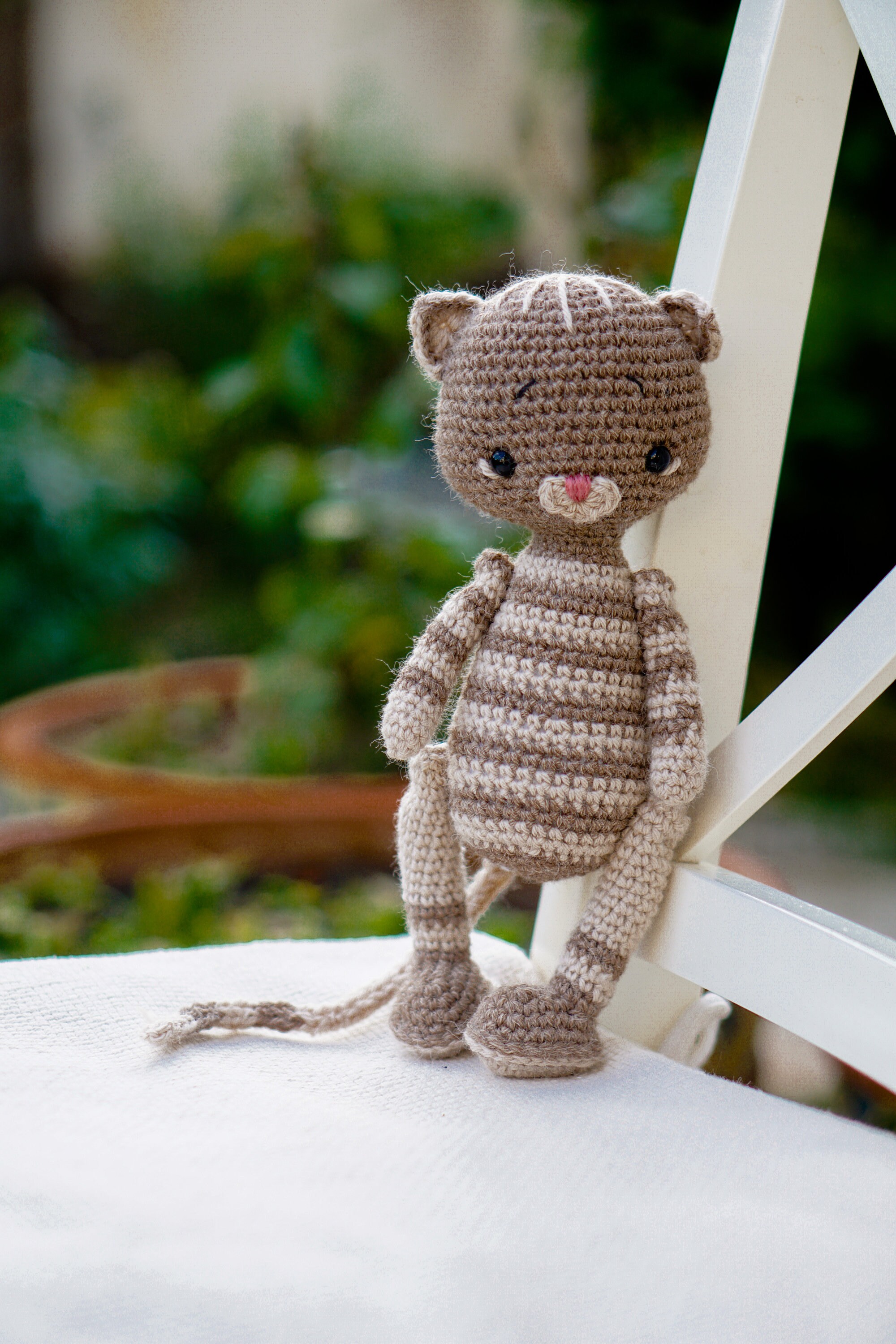 Little Cat Crochet Pattern Toy Amigurumi Animals 10 Inches - Etsy