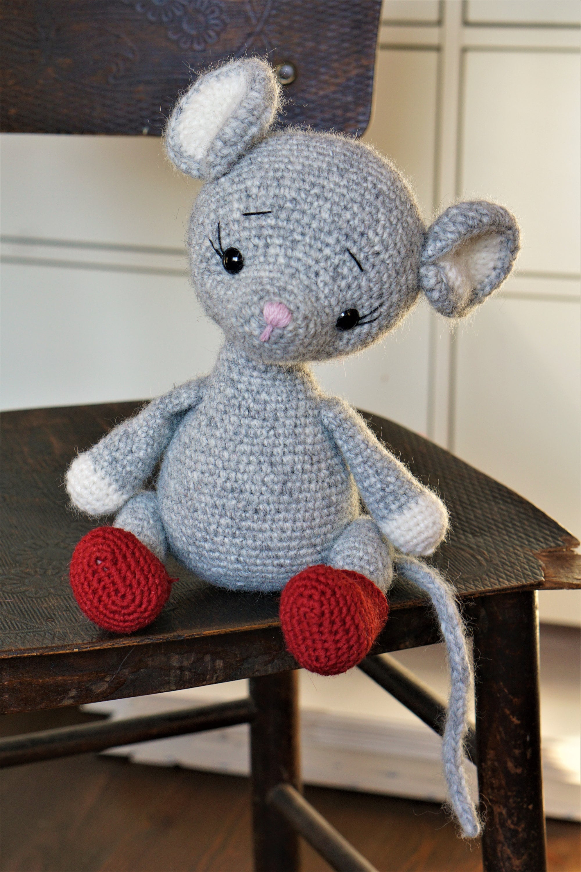 Polushkabunny Crochet Mouse Toy Pattern Toy Amigurumi Animals - Etsy