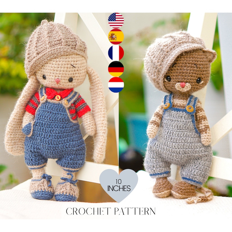 Crochet Bunny Outfit - Etsy