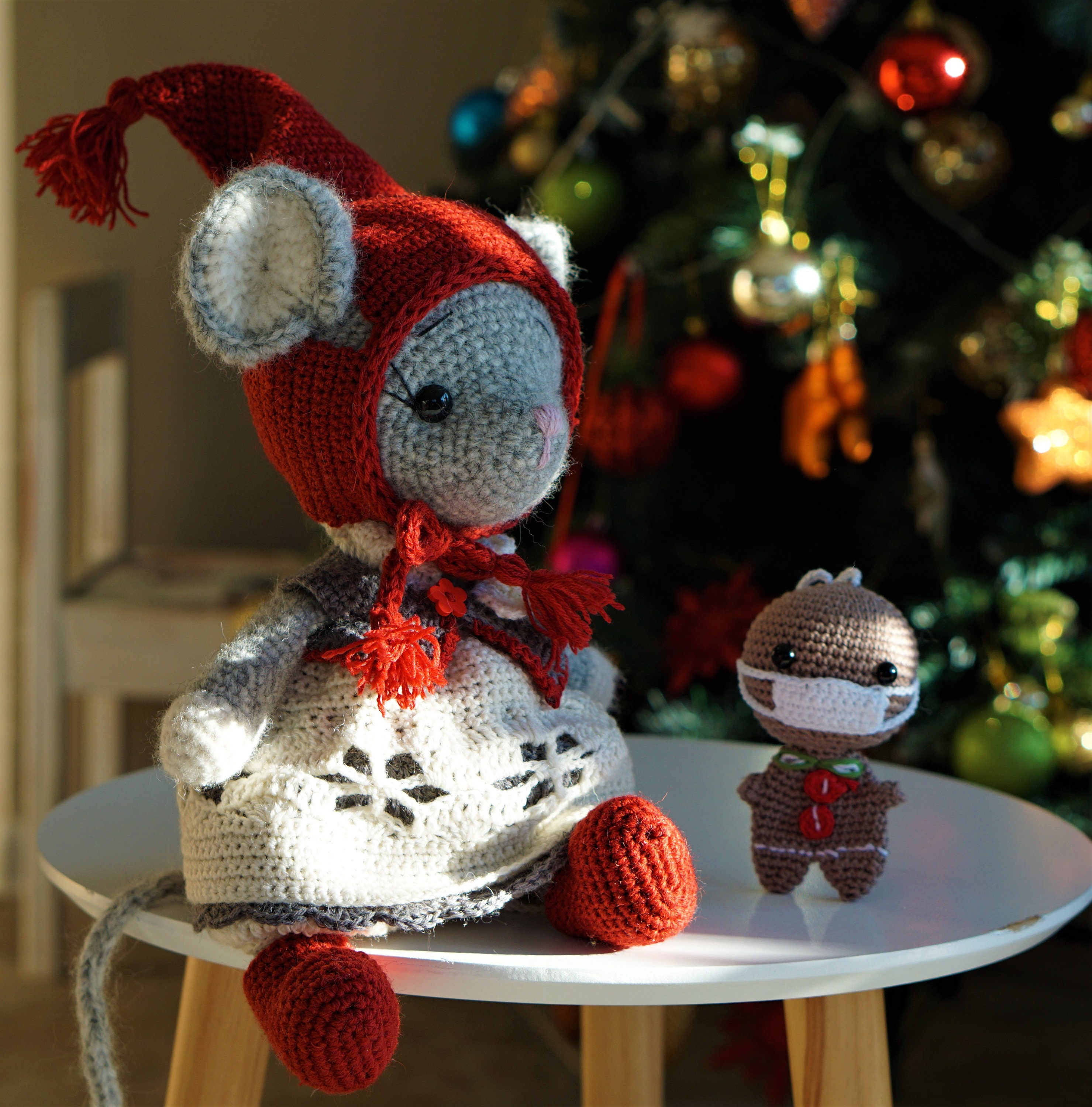 Crochet Pattern Doll Mouse Clothes Pattern / Polushkabunny - Etsy