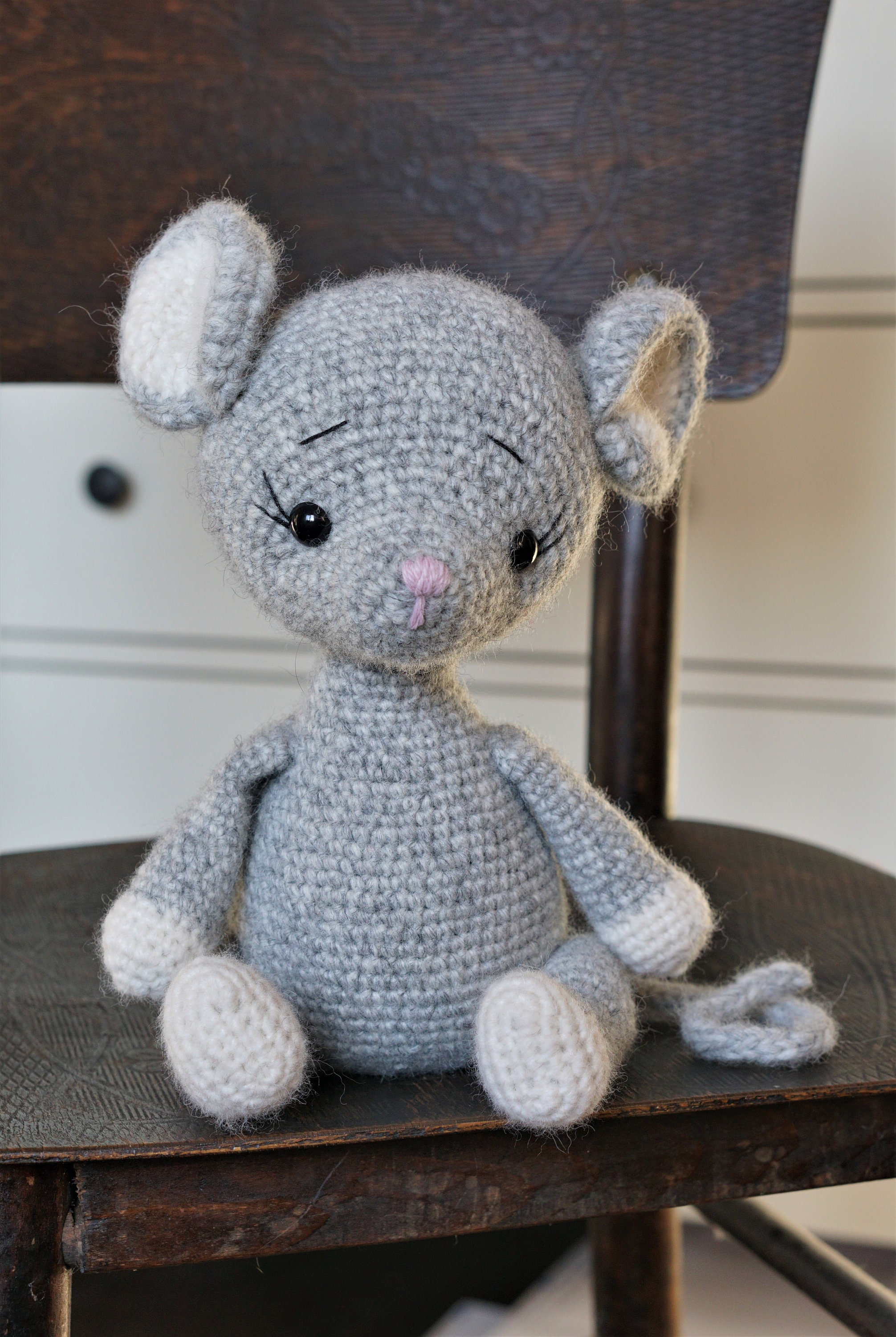 Polushkabunny Crochet Mouse Toy Pattern Toy Amigurumi Animals - Etsy
