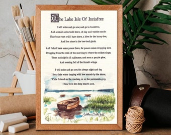 Lake Isle of Innisfree - Etsy