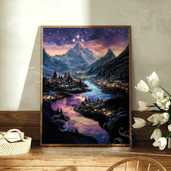 Acotar Art Night Court - Etsy