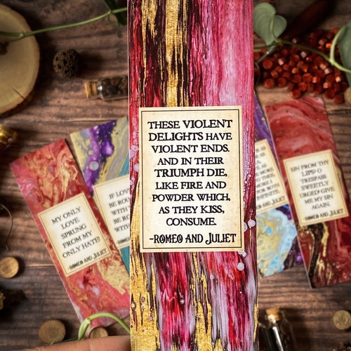 William Shakespeare Bookmark Collection A Midsummer - Etsy