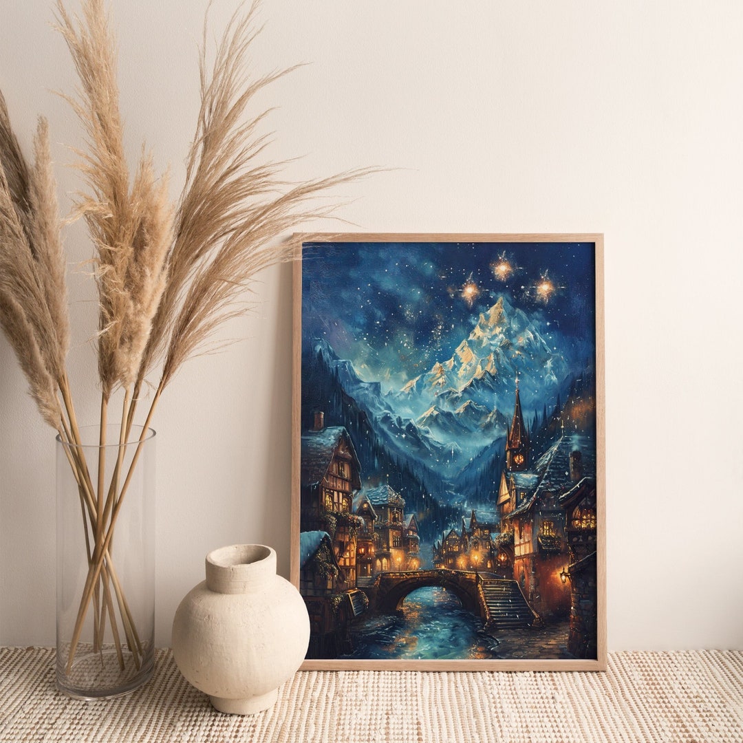 Velaris Bridge Art Print (night Court Print, ACOTAR, A Court of Thorns ...