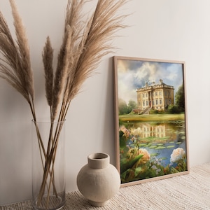 Pemberley Art Print DIGITAL (pride and Prejudice, Jane Austen ...