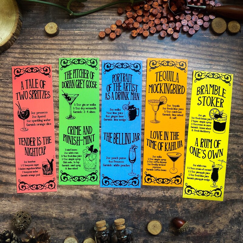 Cocktail Puns - Etsy UK