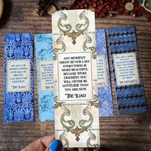 The Iliad and the Odyssey Bookmark Collection (homer, Circe, Greek ...