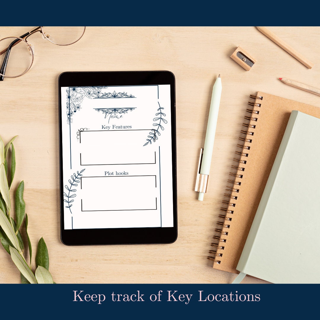 Printable Location Worksheet dnd, Pathfinder, RPG, Digital Download, DM ...