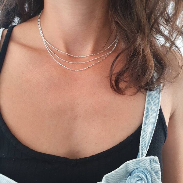 Collier multirang - Etsy France