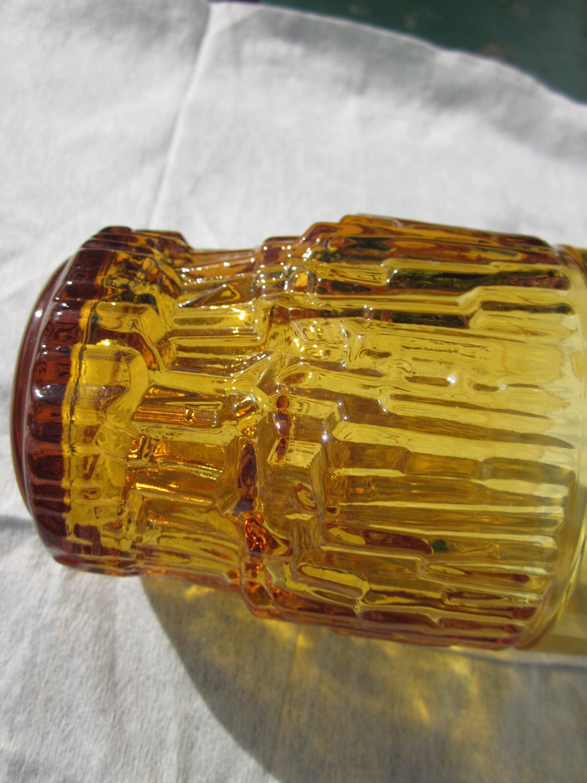 Set of 4 Amber Glasses, Pastis Glasses Ricard Glasses, Water Glasses - Etsy