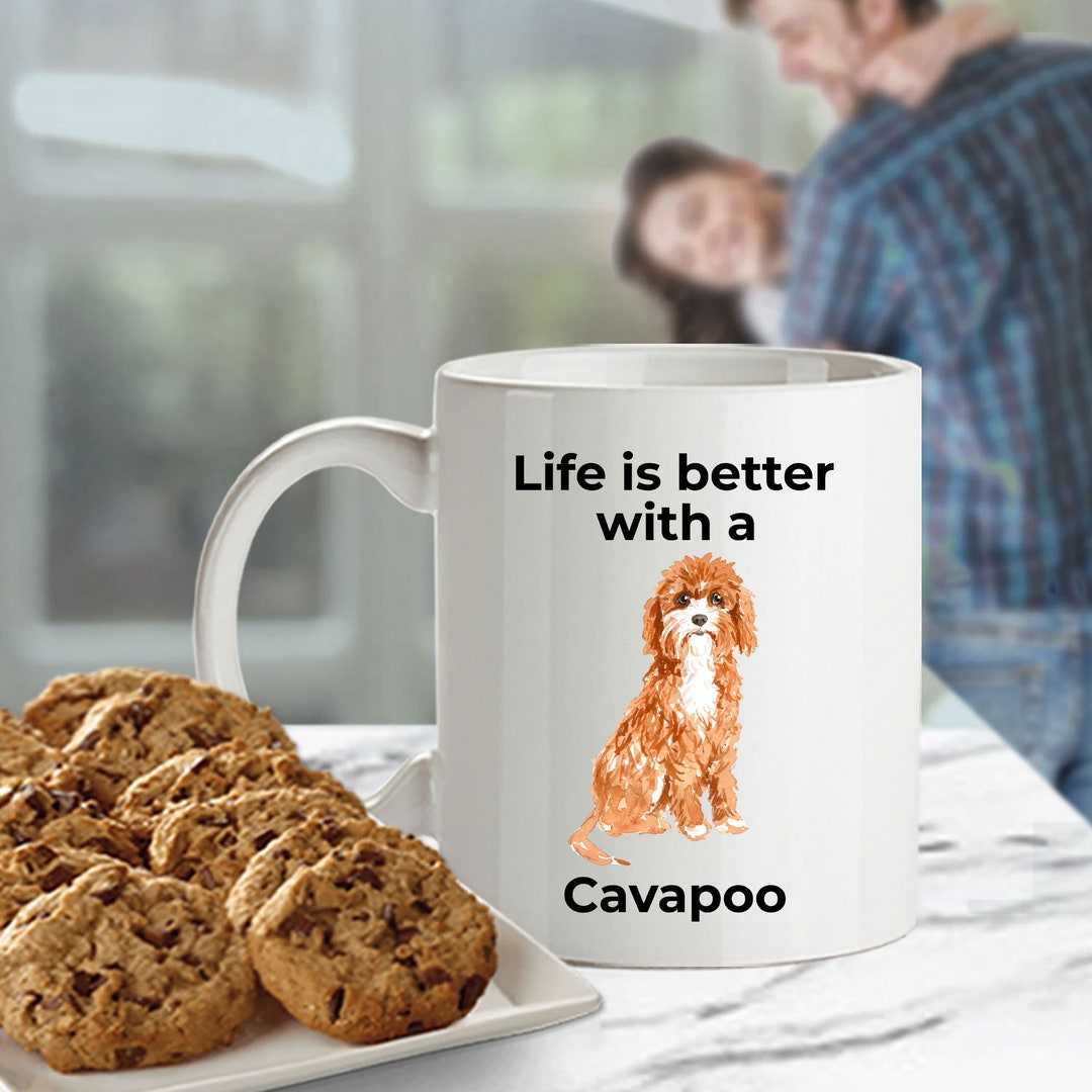Cavapoo Life is Better Coffee Mug - Etsy