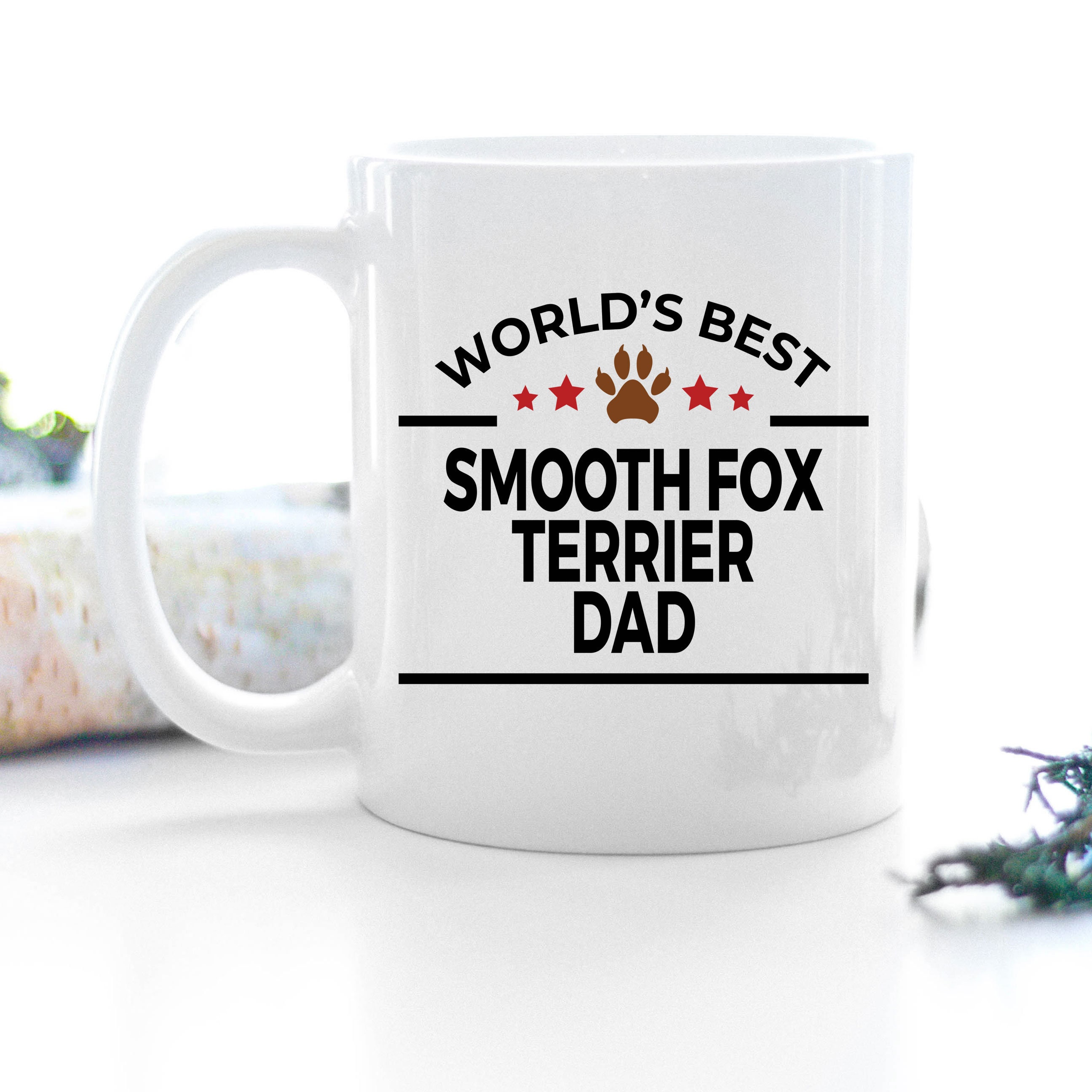 Smooth Fox Terrier Dog Dad Mug | Etsy