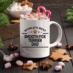 Smooth Fox Terrier Dog Dad Mug - Etsy