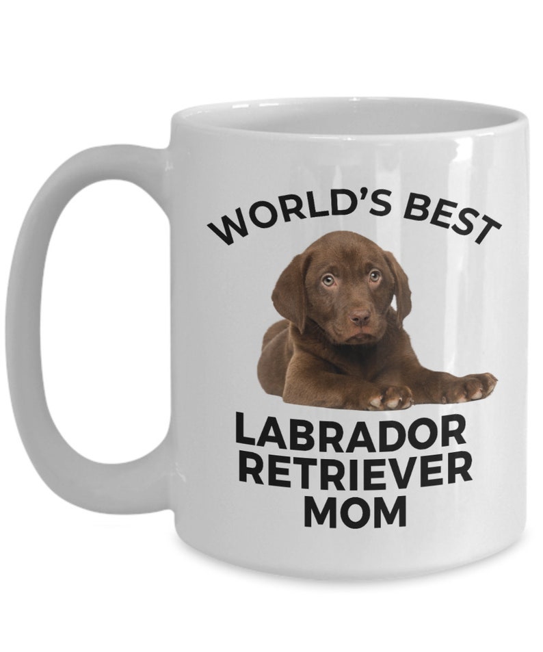 Labrador Retriever Chocolate Puppy Dog Mom Mug - Etsy