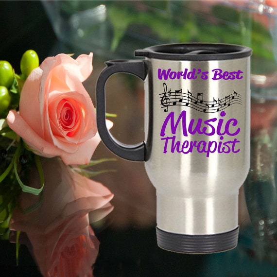 World's Best Music Therapist Travel Mug | Etsy