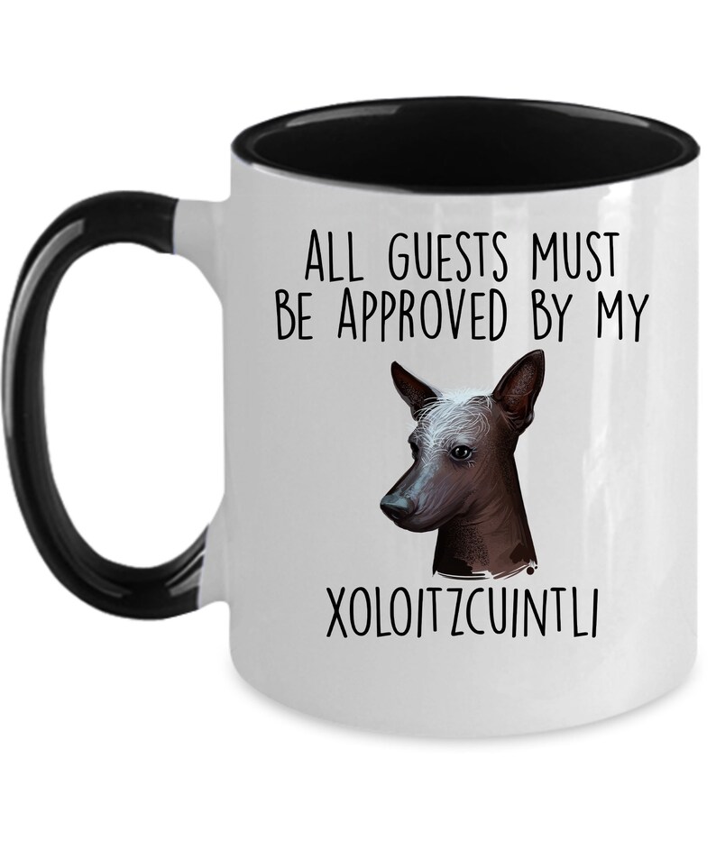 Xoloitzcuintli Mexican Hairless Dog Funny Coffee Mug All | Etsy