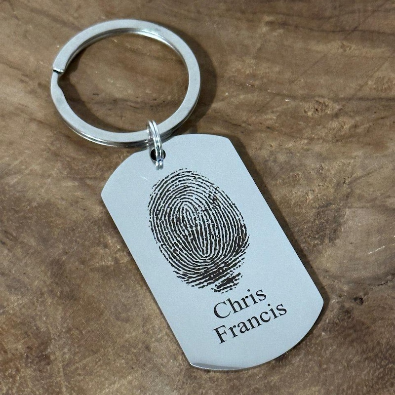 Fingerprint Keepsake - Etsy