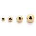 14K Yellow or White Gold One 3mm-6mm Replacement Captive Beads (no ...