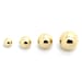 14K Yellow or White Gold One 3mm-6mm Replacement Captive Beads (no ...