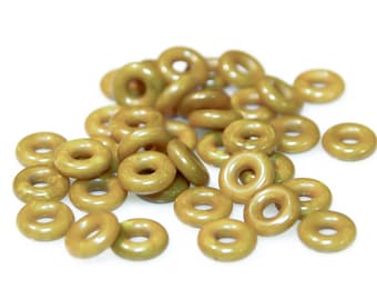 Vintage Acrylic Rings Donut Beads 12mm Plastic Round | Etsy