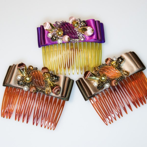 80s Hair Combs - Etsy